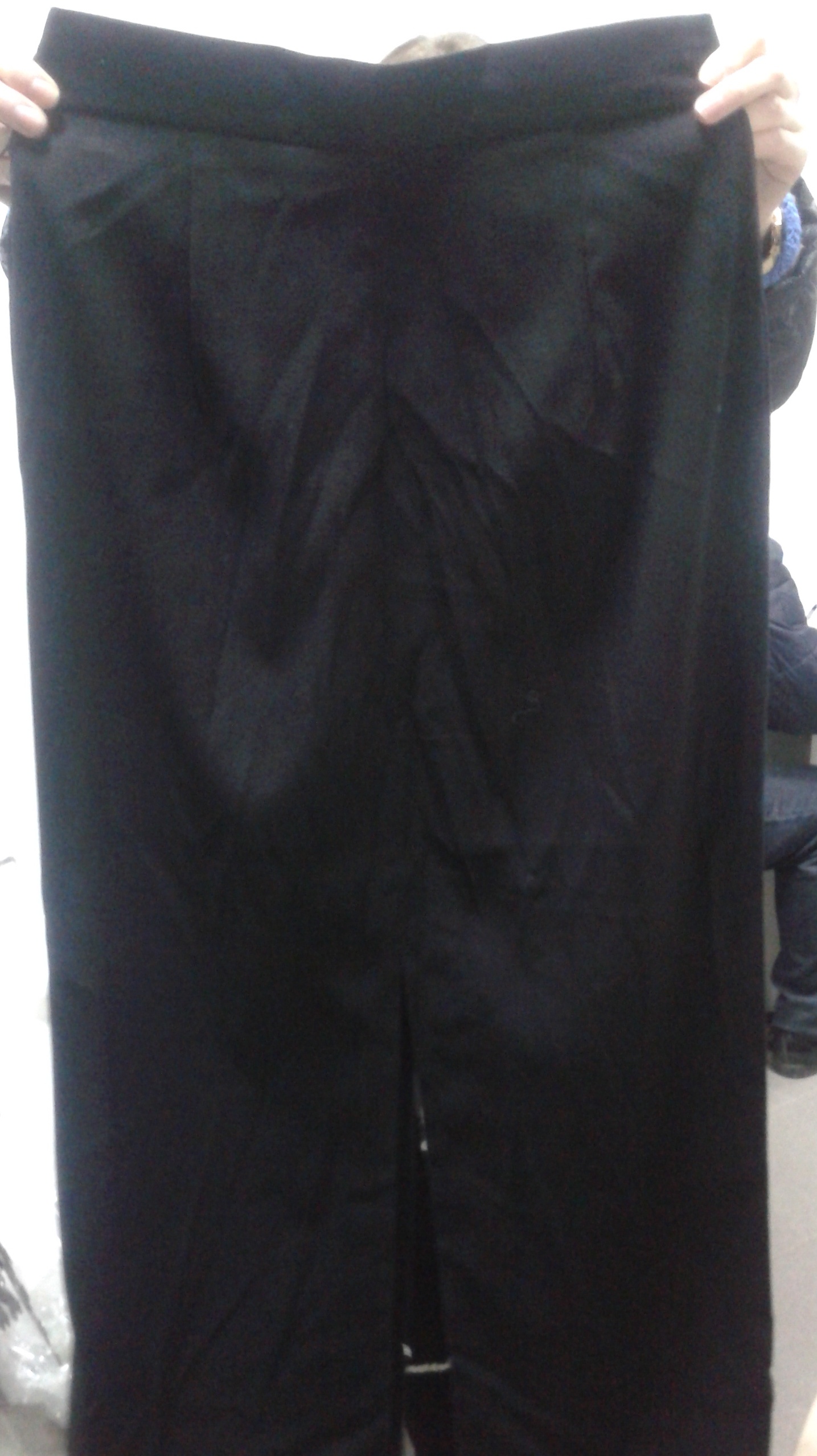 Спідниця чорна, довга, з розпорками - setam.net.ua