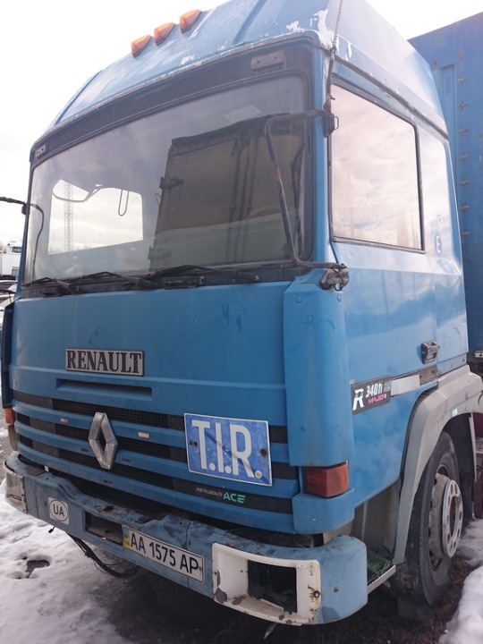 Колісний транспортний засіб: силовий тягач, RENAULT 340, ДНЗ: АА 1575 ...