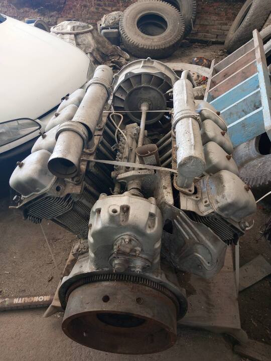 Двигун вантажного автомобіля TATRA-2-928-1, бувший у користуванні ...
